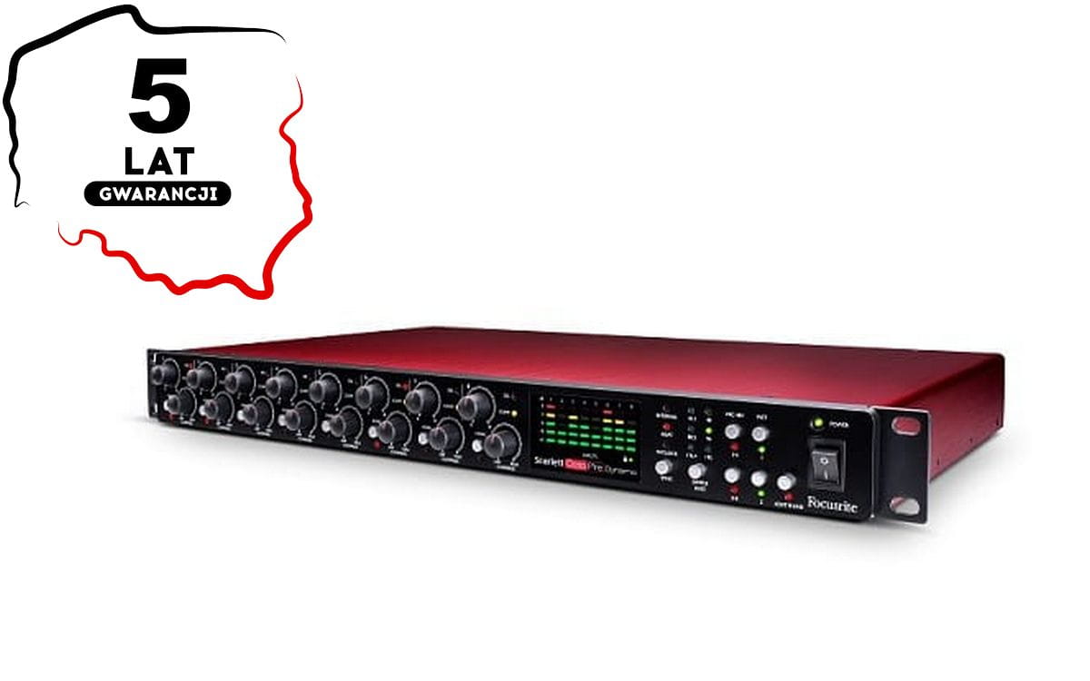 FOCUSRITE SCARLETT OCTOPRE DYNAMIC Przedwzmacniacz mikrofonowy Lach ...